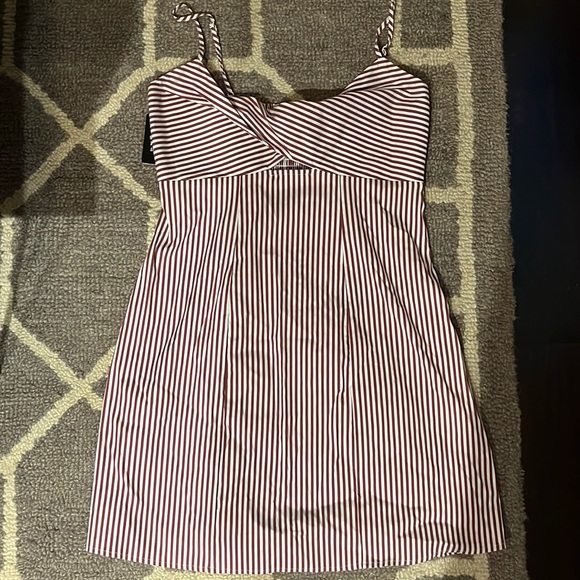 Dresses | Pin Stripe Mini Dress | Poshmark